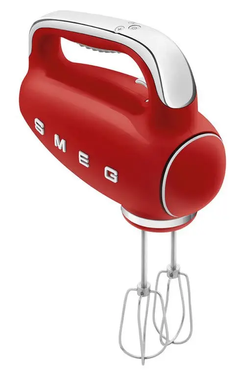 SMEG 50s Retro Style Hand Mixer - Red