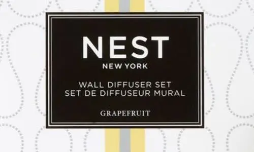 NEST NEW YORK Grapefruit Wall Diffuser Set