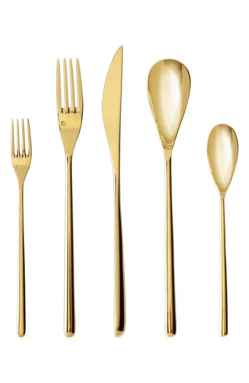 FORTESSA Dragonfly 5-piece Place Setting - Gold