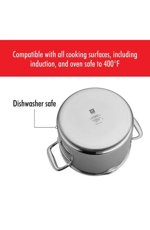 ZWILLING Clad Cfx 8-quart Nonstick Stock Pot