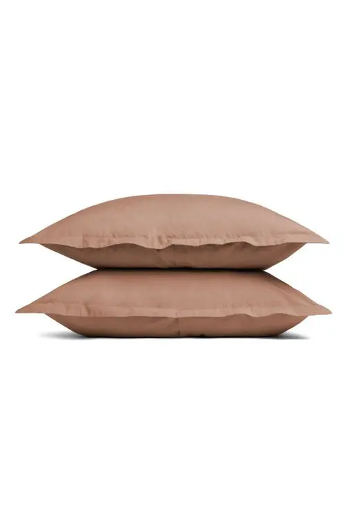 PARACHUTE Percale Sham Set - Adobe