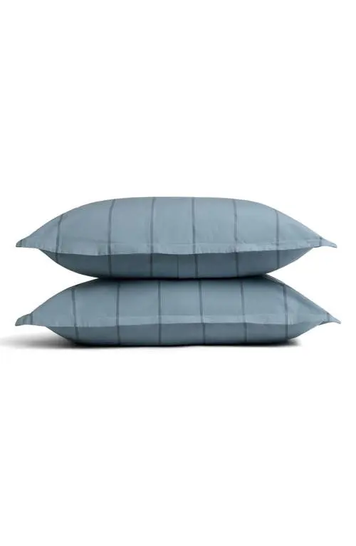 PARACHUTE Percale Sham Set - Dusk Stripe