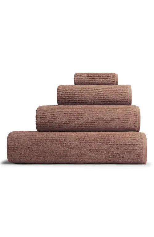 PARACHUTE Soft Rib Bath Essentials - Adobe