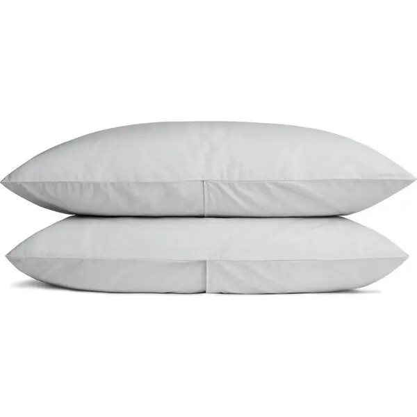PARACHUTE Percale Pillowcases - Light Grey