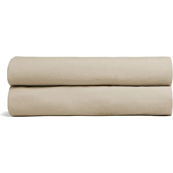 PARACHUTE Brushed Cotton Fitted Sheet - Bone