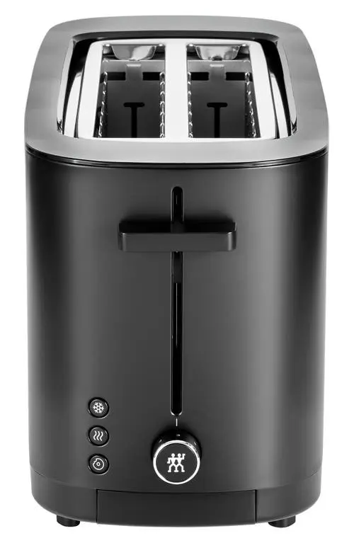 ZWILLING Enfinigy Cool Touch 2-slot Long Toaster - Black