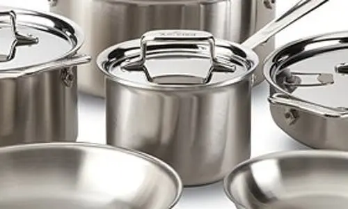 ALL-CLAD D5® Cookware Set - Silver