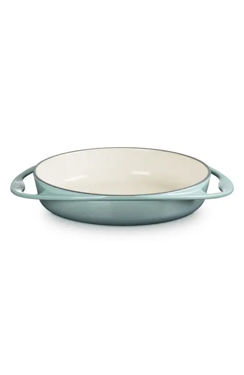 LE CREUSET Heritage 2 Quart Tarte Tatin Dish - Sea Salt