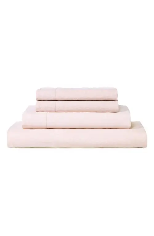 SIJO French Linen Sheet Set - Blush