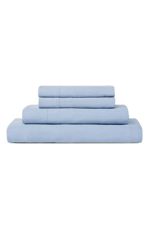 SIJO French Linen Sheet Set - Sky