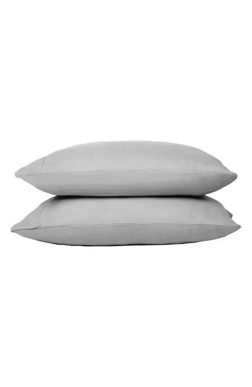 SIJO French Linen Pillowcase Set - Dove
