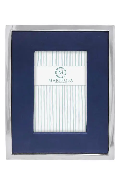 MARIPOSA Leather Picture Frame - Blue