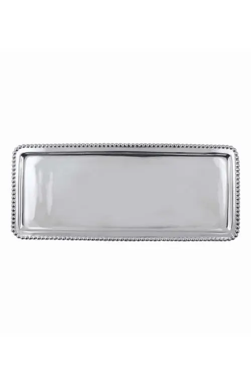 MARIPOSA Beaded Rectangular Tray