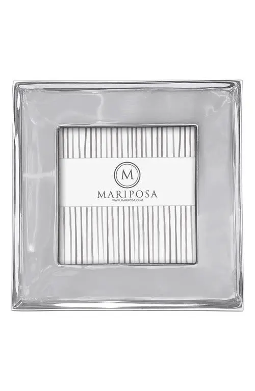 MARIPOSA Signature Recycled Aluminum Picture Frame - Silver