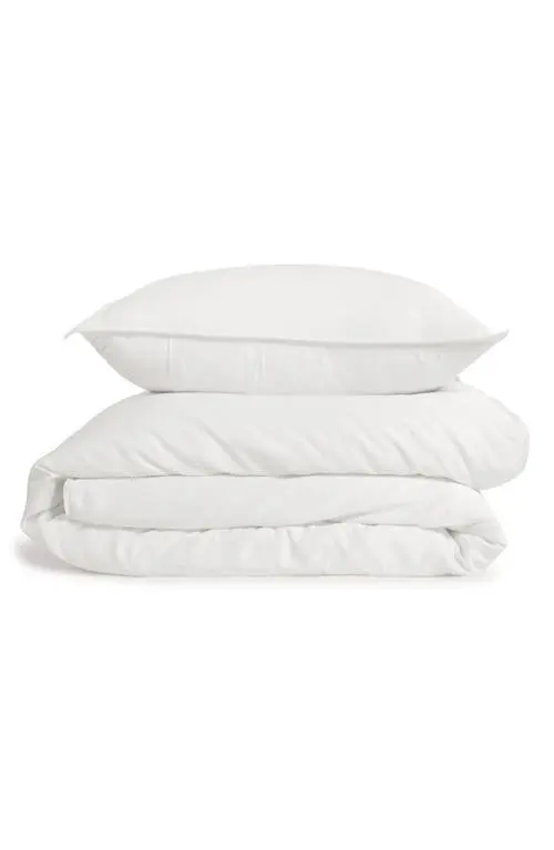 POM POM AT HOME Parker Duvet Cover & Sham Set - White