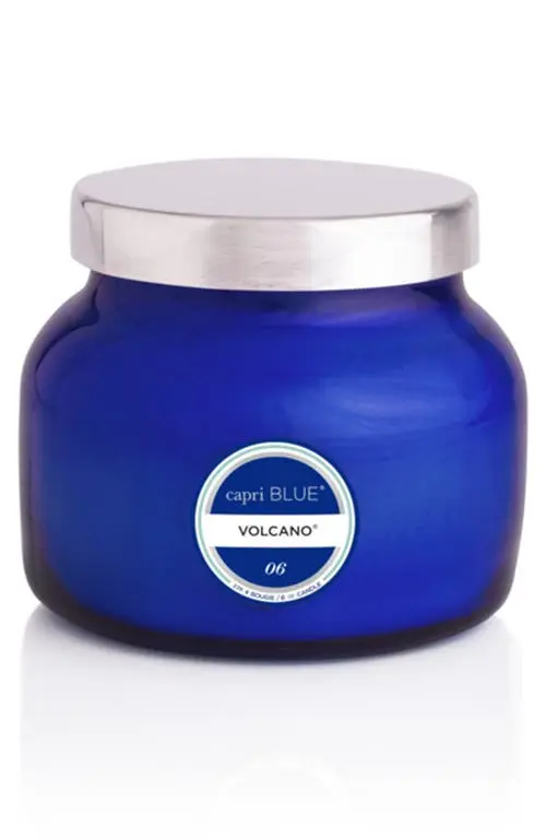 CAPRI BLUE Volcano Blue Petite Jar Candle - Blue Volcano
