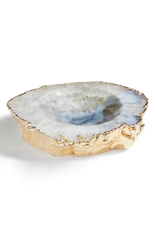 ANNA NEW YORK Casca Quartz Bowl - Natural Gold
