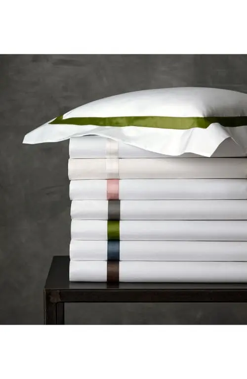 MATOUK Lowell 600 Thread Count Set Of 2 Pillowcases - Black
