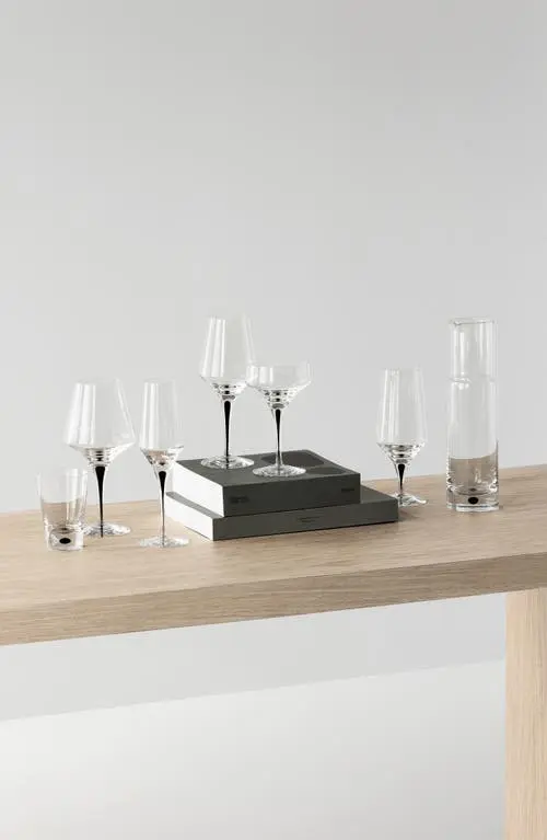ORREFORS Set Of 2 Metropol Coupe Glasses - Clear