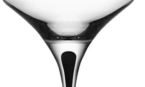 ORREFORS Set Of 2 Metropol Coupe Glasses - Clear