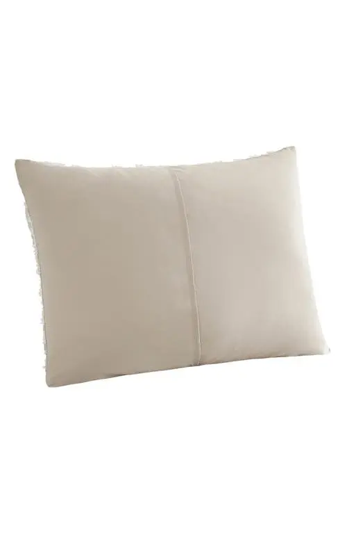 PERI HOME Chenille Leopard Duvet Cover & Sham Set - White