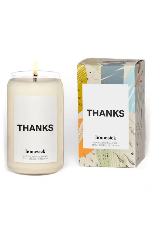 HOMESICK Thanks Candle