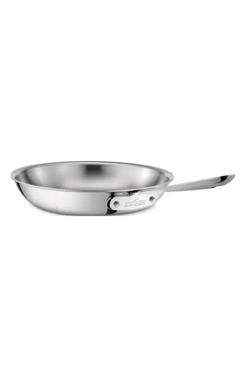 ALL-CLAD D3 8-inch Stainless Steel Fry Pan - Silver