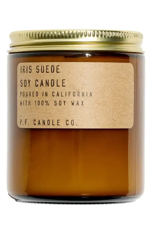 P.F. CANDLE CO. Soy Candle - Iris Suede