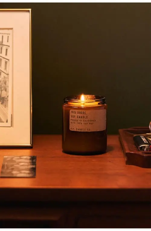 P.F. CANDLE CO. Soy Candle - Iris Suede