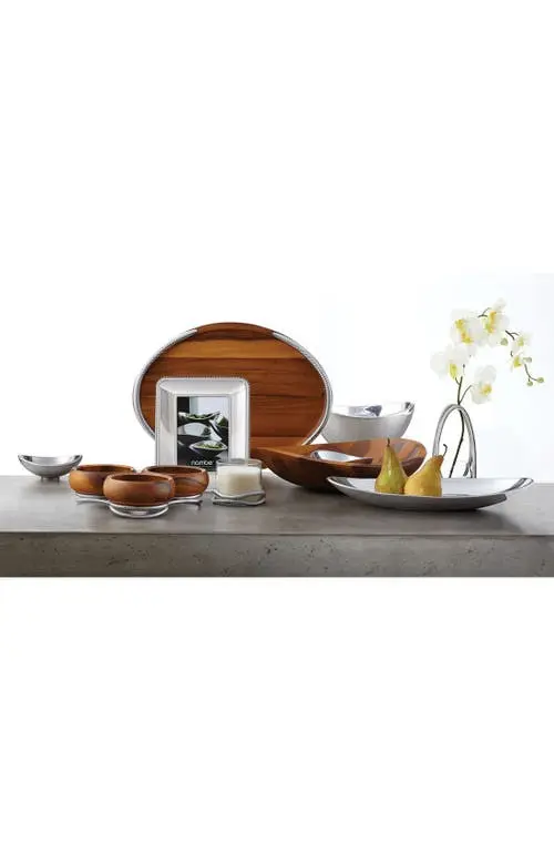 NAMBE Braid Chrome Picture Frame - Silver