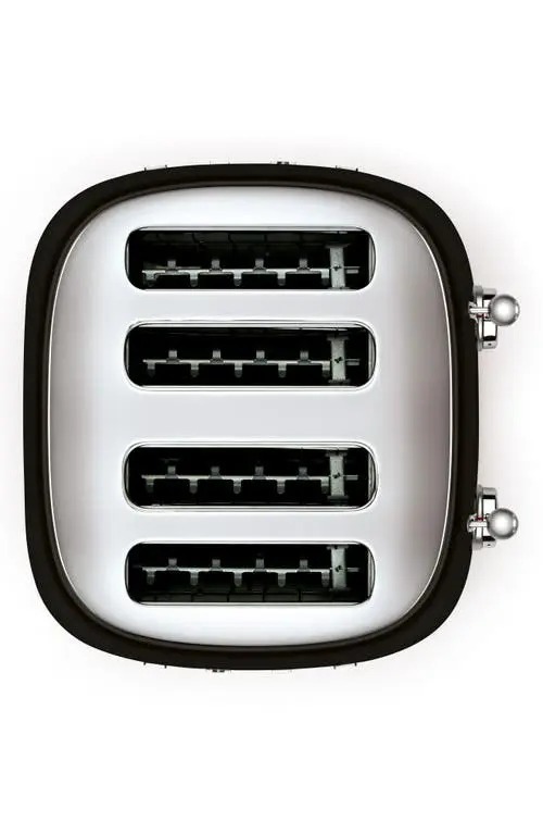 SMEG 50s Retro Style 4-slice Toaster - Black