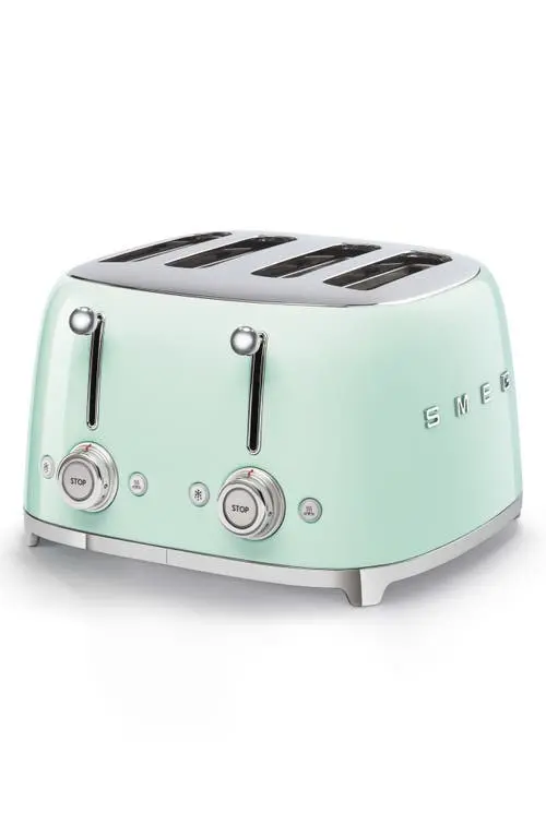 SMEG 50s Retro Style 4-slice Toaster - Pastel Green
