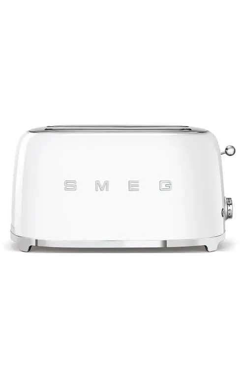 SMEG 50s Retro Style 4-slice Toaster - White