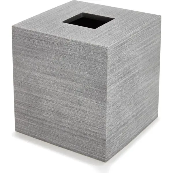 KASSATEX Faux Slate Tissue Holder - Grey