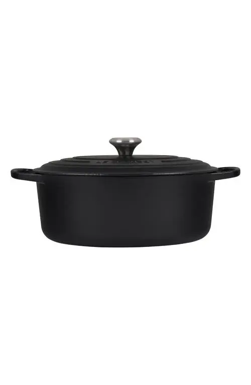 LE CREUSET Signature 6.75-quart Oval Enamel Cast Iron French/dutch Oven With Lid