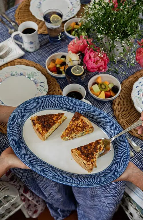 JULISKA Le Panier Serving Bowl - Delft Blue