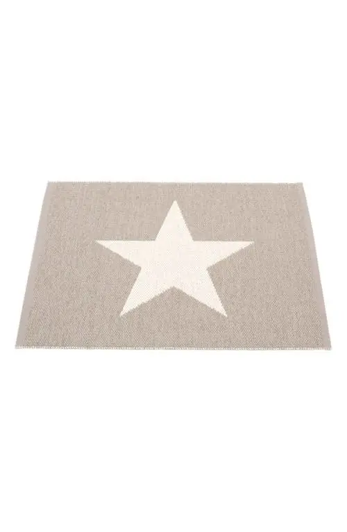 PAPPELINA Viggo Star Pattern Indoor/outdoor Rug - Mud