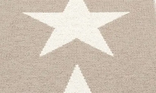 PAPPELINA Viggo Star Pattern Indoor/outdoor Rug - Mud