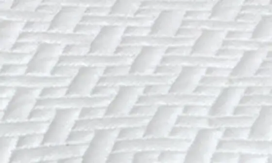 MATOUK Basket Weave Quilt - Silver