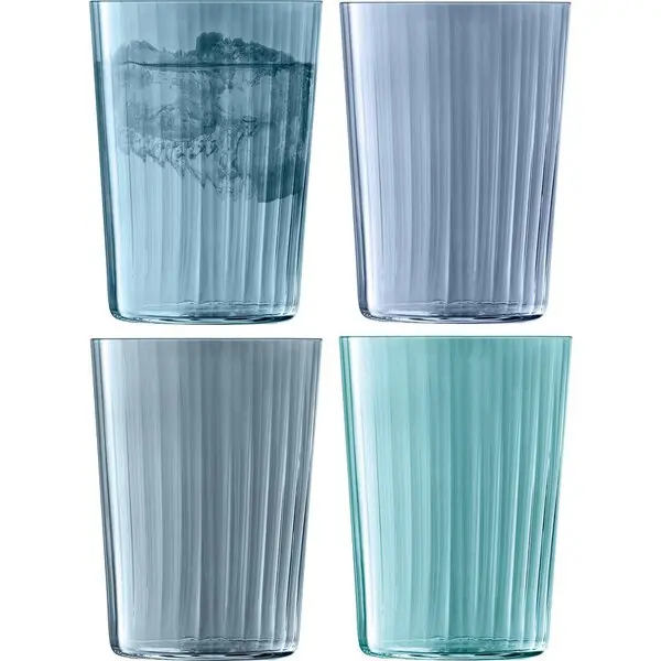LSA Set Of 4 Gems Tumblers - Blue
