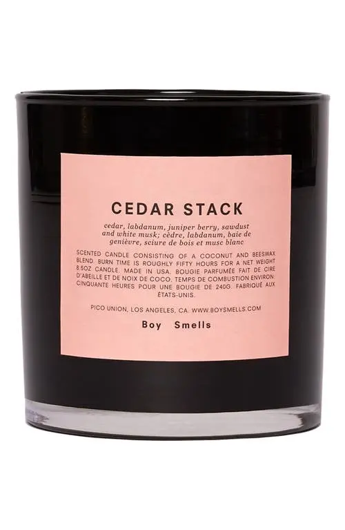 BOY SMELLS Cedar Stack Scented Candle