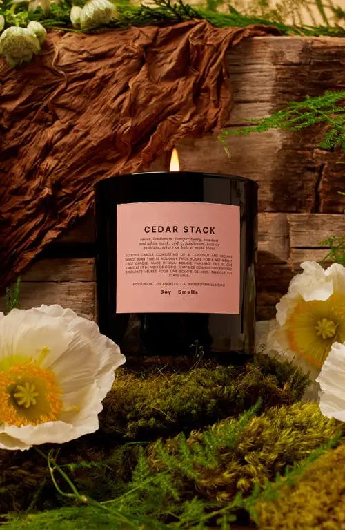BOY SMELLS Cedar Stack Scented Candle