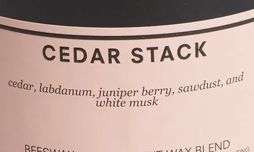 BOY SMELLS Cedar Stack Scented Candle