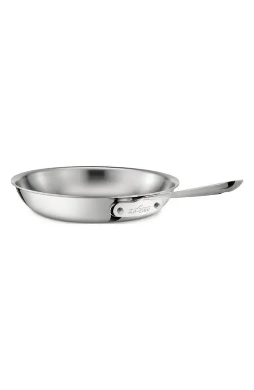 ALL-CLAD D3 10-inch Stainless Steel Fry Pan - Silver