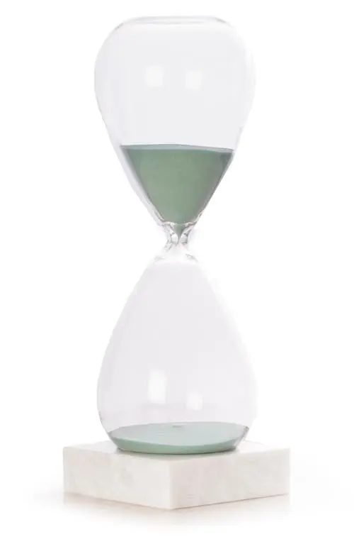 BEY-BERK 90-minute Hourglass Sand Timer - Light Blue
