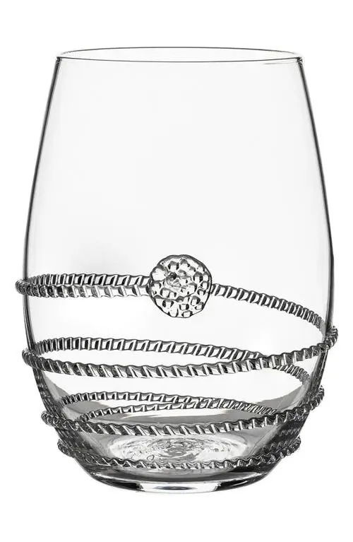 JULISKA Heritage Set Of 4 Assorted Stemless Wine Glasses