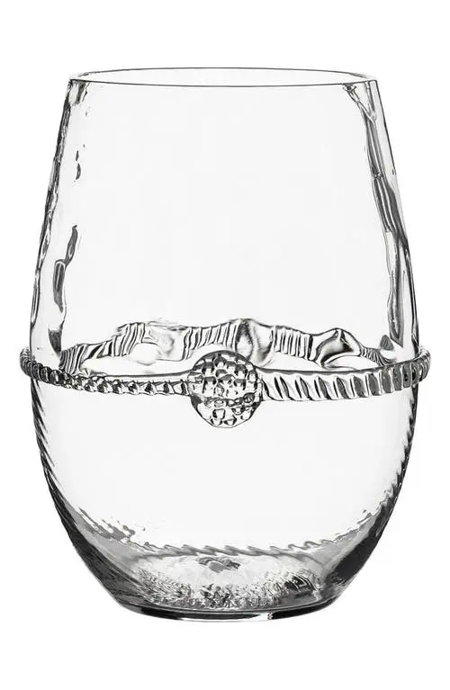 JULISKA Heritage Set Of 4 Assorted Stemless Wine Glasses