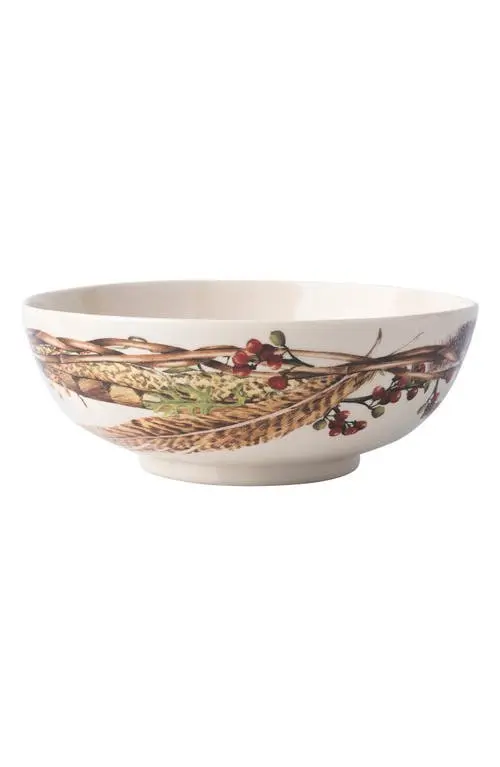 JULISKA Forest Walk Ceramic Serving Bowl - Caf Au Lait