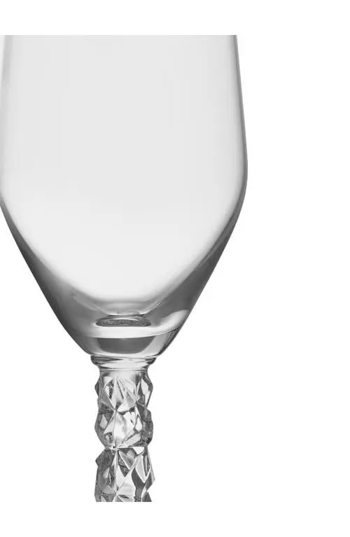 ORREFORS Carat Set Of 2 Champagne Flutes
