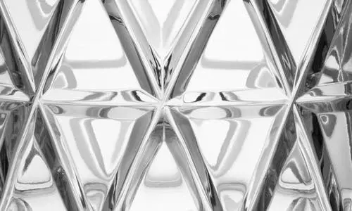 ORREFORS Peak Glass Bowl